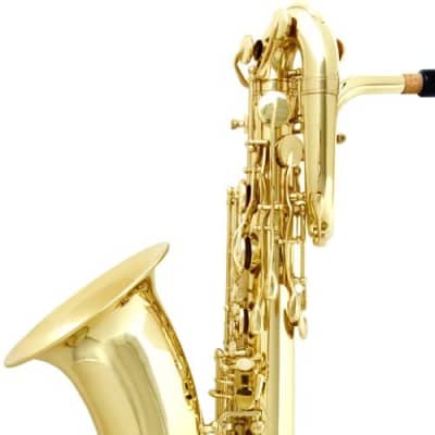 Mendini by Cecilio E Flat Baritone Saxophone with Tuner, | Reverb
