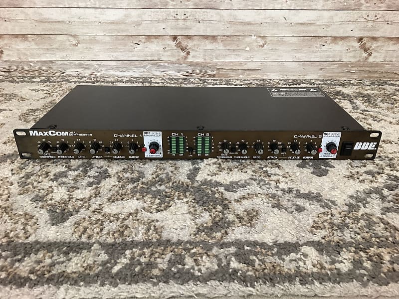 Used BBE Maxcom Dual Compressor | Reverb