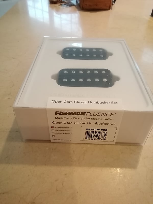 Fishman Fluence Open Core Humbucker - Black | Reverb