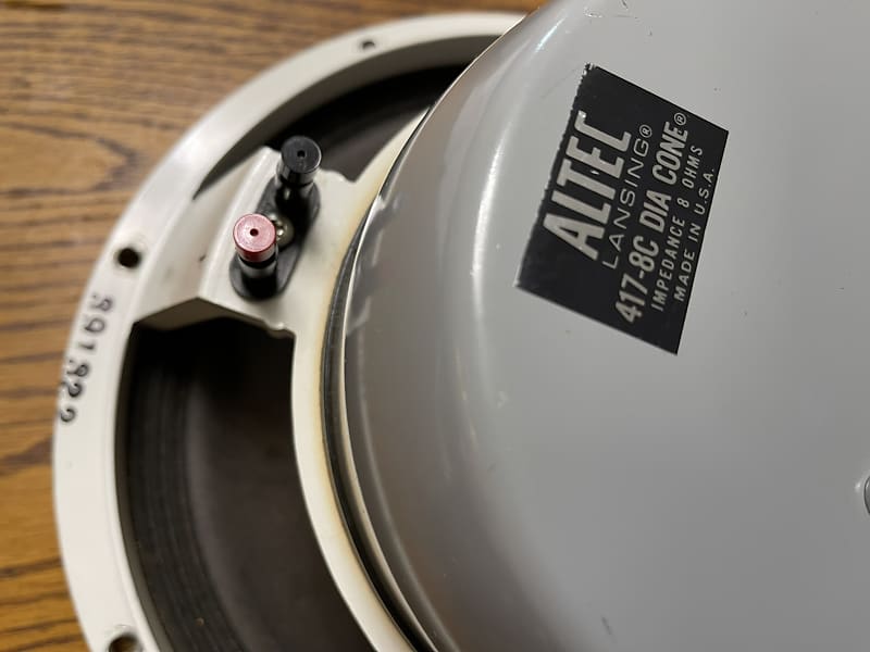 Altec 417-8C 8 ohm alnico speaker late 60's or early 70's | Reverb