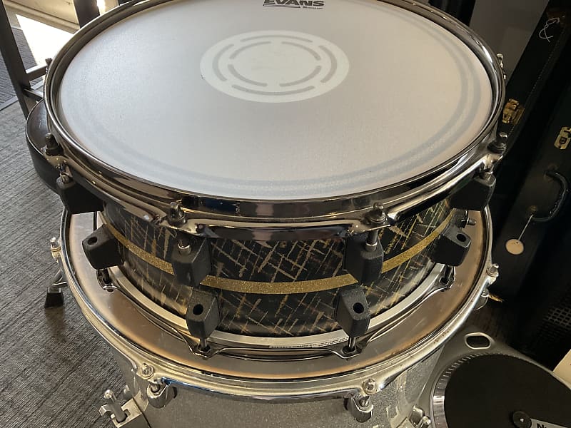 Magstar 6.5X14 Maple Sanre Drum 2012 - Weird Finish | Reverb