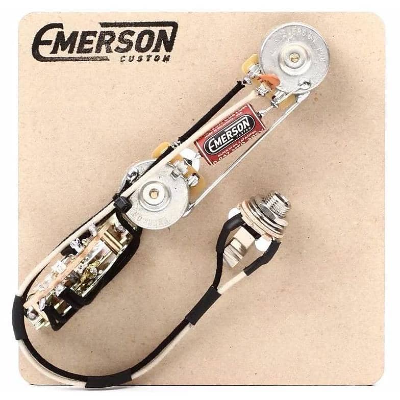 Emerson Custom Reverse Control 3-Way Telecaster Prewired Kit | Reverb