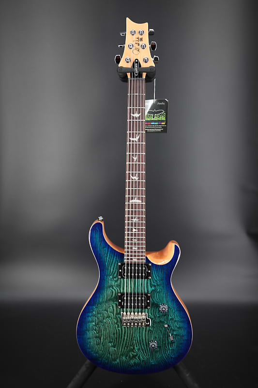 PRS SE 1 OF 1000 LIMITED EDITION EXOTIC CUSTOM 24 - BURLED | Reverb