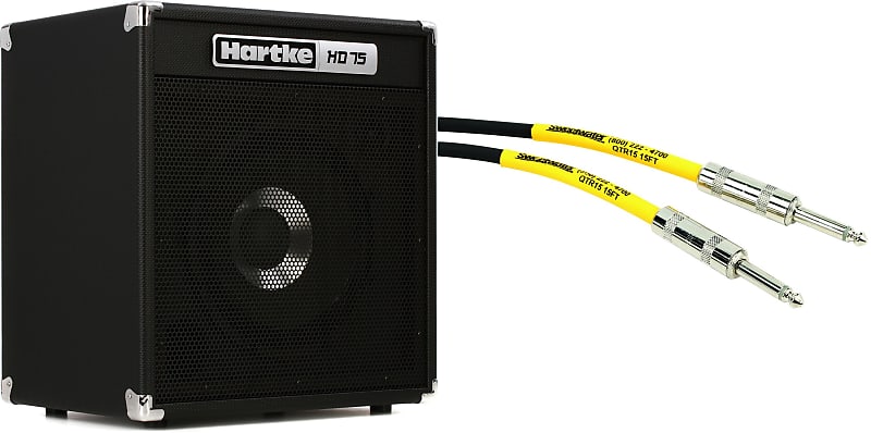 Hartke HD75 1x12" 75-watt Bass Combo Amp Bundle with Pro Co | Reverb
