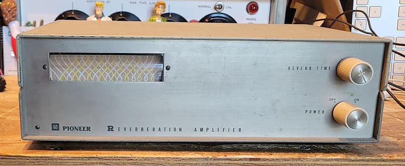 Vintage Pioneer SR101 Valve Tube Stereo Spring Reverb Preamp | Reverb