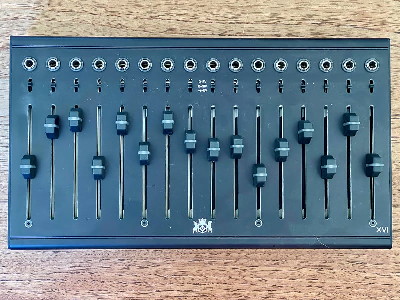 Michigan Synth Works XVI Desktop USB 16 Channel Fader Bank | Reverb