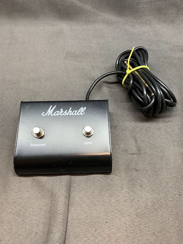 Marshall PEDL-90004 Channel/DFX Foot Switch - Black | Reverb