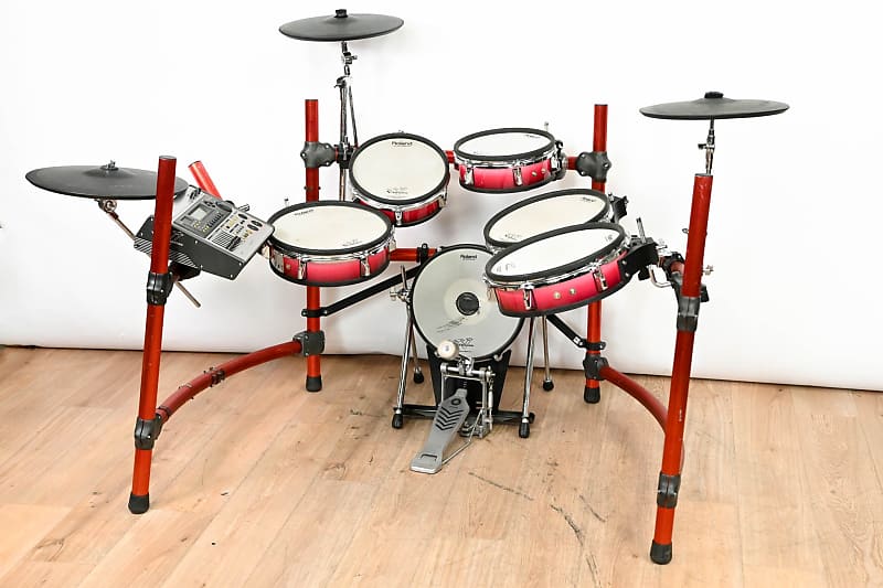 Roland TD-20 V-Drum Electronic Drum Kit - Red CG01AU1 | Reverb