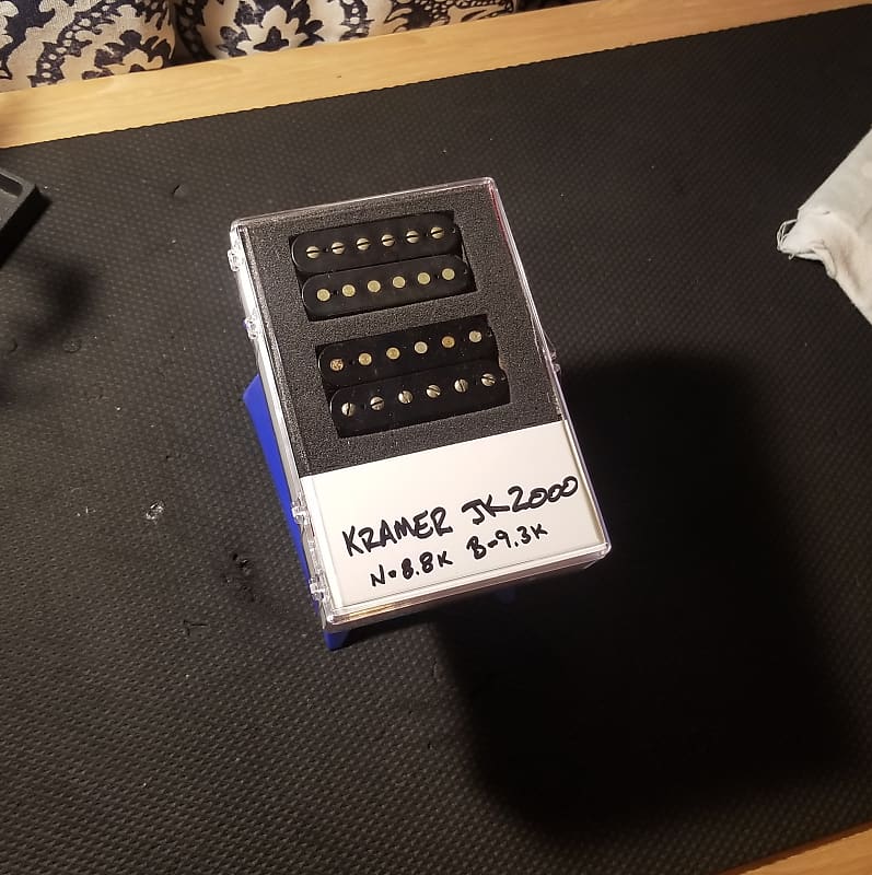 Kramer Neck & Bridge Humbucker Set - Black | Reverb