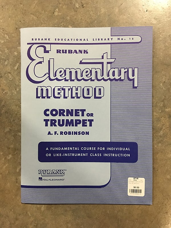 Hal Leonard Rubank Elementary Method Cornet or Trumpet | Reverb