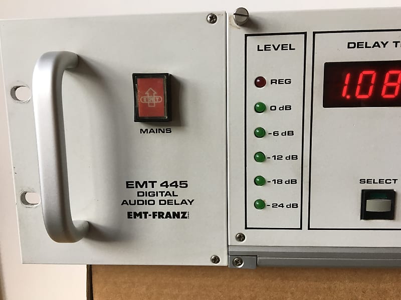 EMT 445 - Disc Cutting Delay | Reverb