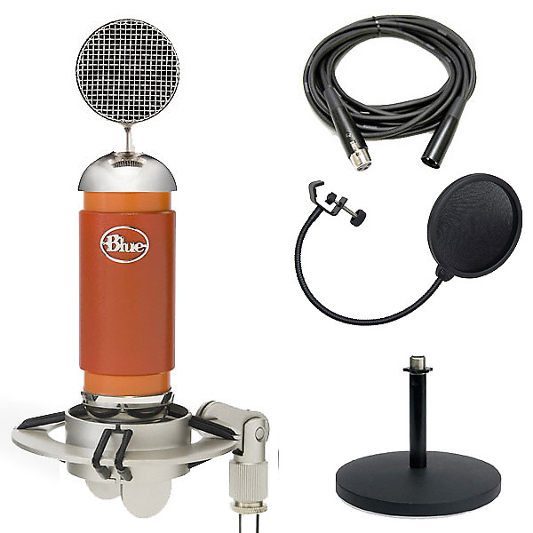 Blue Microphones Spark Condenser Mic with Shockmount & Pop | Reverb