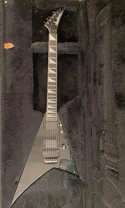 Jackson Randy Rhoads V 1990 Black | Reverb Canada