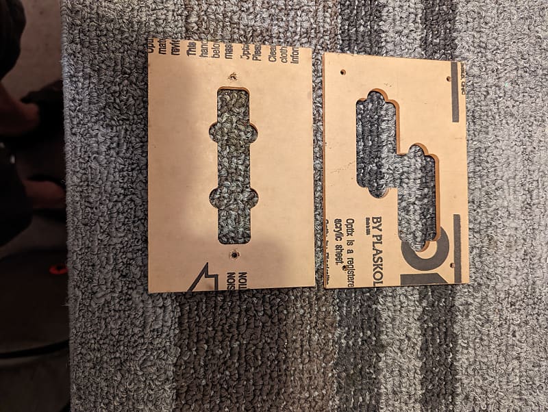 Stewart McDonald PJ pickup router templates | Reverb