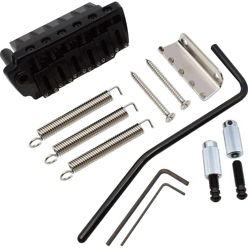 Bridge - Gotoh, EV510T-FE, Two Point, Tremolo, Color: Black | Reverb