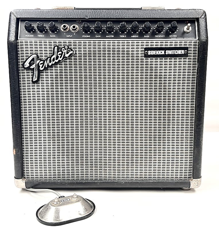Fender Sidekick Switcher Vintage 1980s Combo Guitar Amp, | Reverb