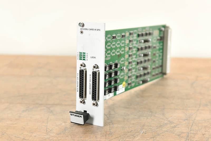 Studer AES/EBU M1 Card AES/EBU Input/Output Card with | Reverb