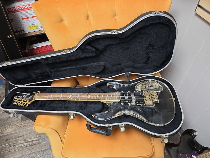 Samick Artist series 1990s - Acrylic rare. Hardcase | Reverb