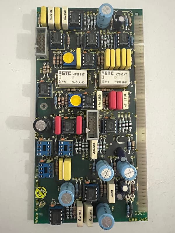 Solid State Logic 4000 6000 Wide Range Equalizer Filter Card | Reverb