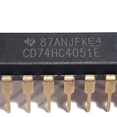 CD74HC4051E CD4051 High-speed CMOS 8-channel Analog | Reverb
