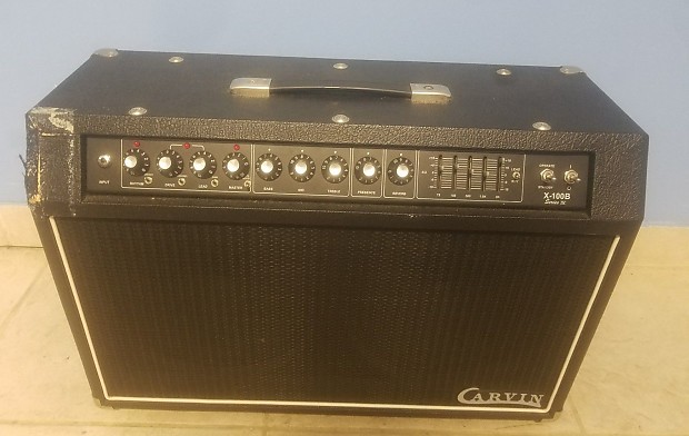Carvin X100B Series IV Tube Guitar Amplifier Combo Amp & | Reverb