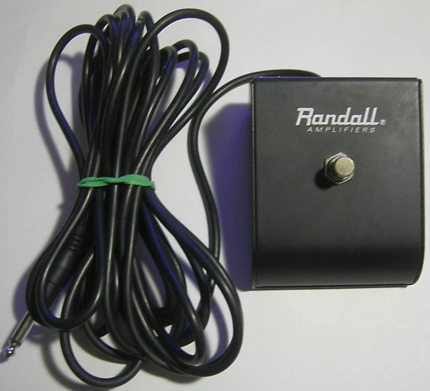 Randall RF1 Single Button Amplifier Footswitch | Reverb