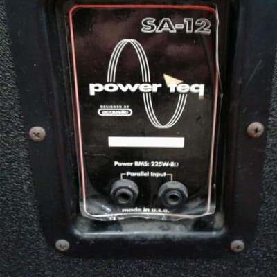 Power Teq SA-12 PA Cabinet | Reverb UK