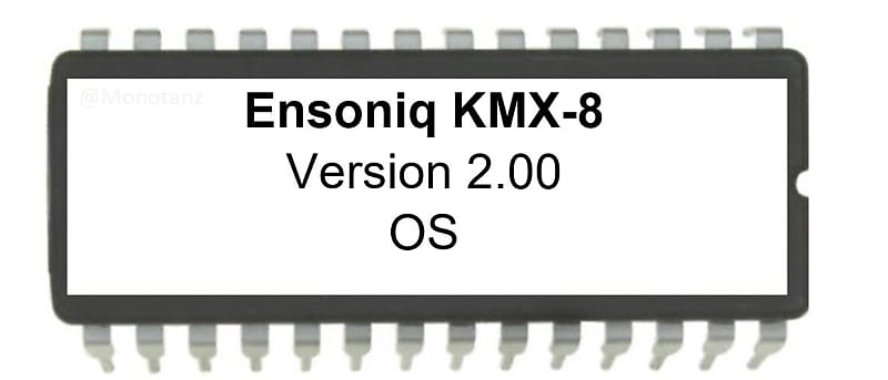 Ensoniq KMX-8 - Version 2.00 Firmware OS update EPROM KMX8 | Reverb