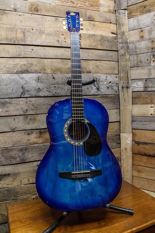 Rogue Blue Acoustic Guitar SO-069-RAG-BL (Local Pickup Only, | Reverb