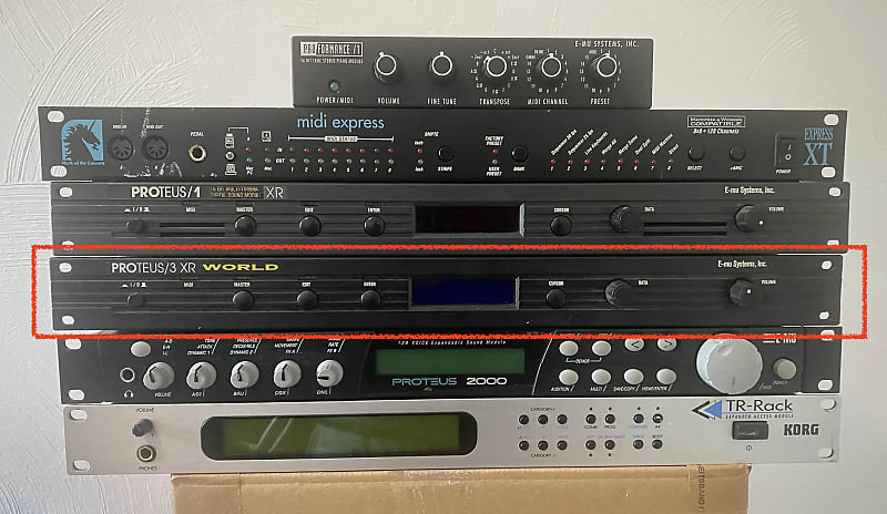 E-MU Systems Proteus/3 XR Rackmount 32-Voice Sampler Module | Reverb