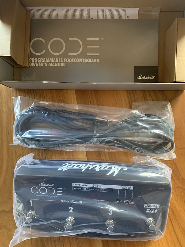Marshall Code 2017-present Four Way Programmable Foot | Reverb Canada