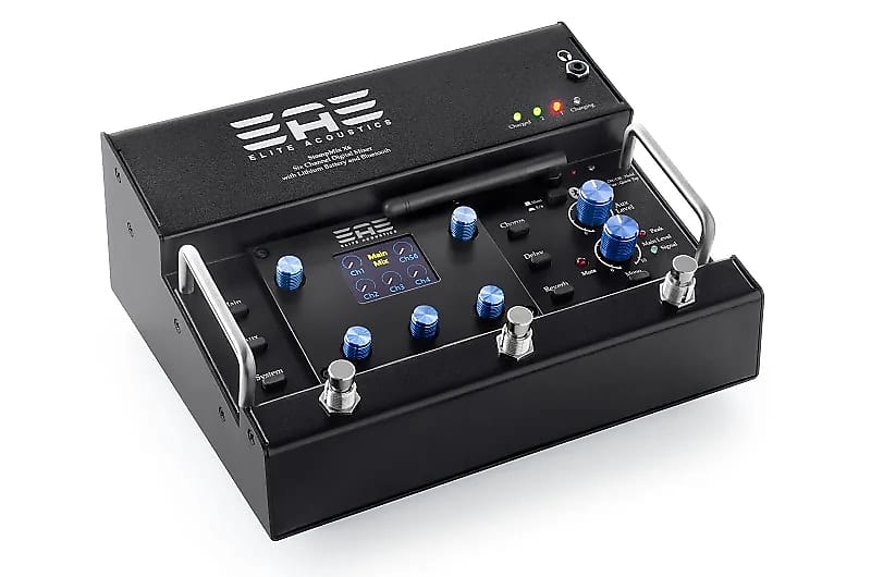 Elite Acoustics EAE StompMix X6 - 6 Chan Digital Pedalboard | Reverb