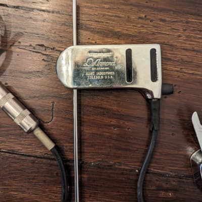 DeArmond FHC Guitar Mike 1950s - Chrome | Reverb