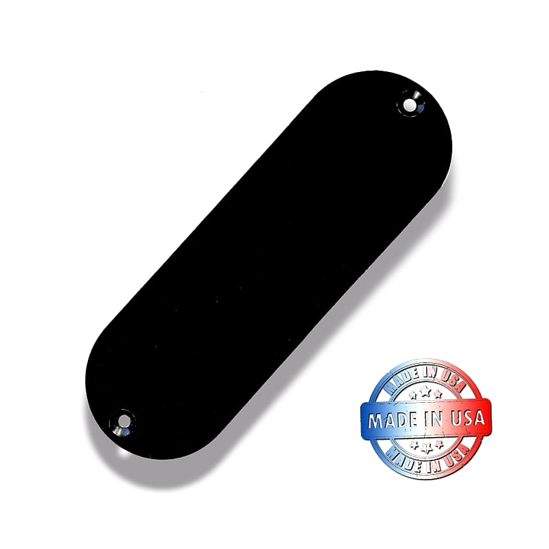 Black Plastic Control Cavity Cover Back Plate for Gibson | Reverb UK