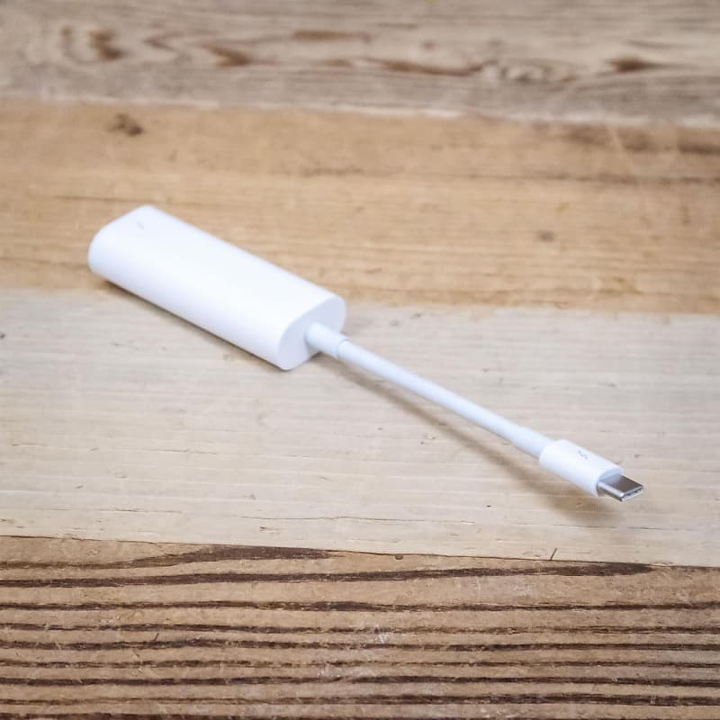 Apple A1790 Thunderbolt 3 (USB-C) to Thunderbolt 2 Adapter | Reverb