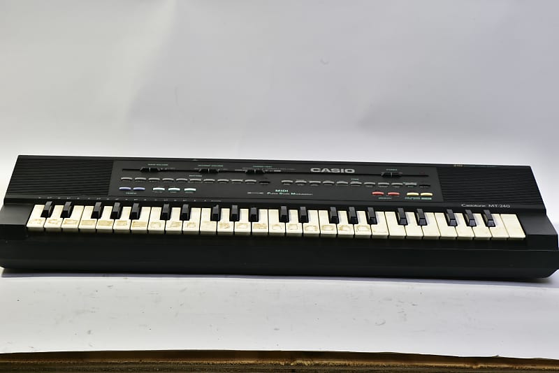 Casio Mt-240 Casiotone 49 Key Electronic Keyboard Synth Midi | Reverb