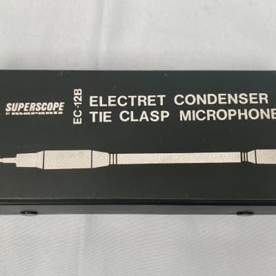 Marantz Superscope EC-12B Electret Condenser Tie Clasp | Reverb