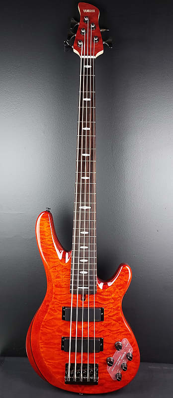 Yamaha TRB1005J-CB 5 String Bass Carmel Burst w/ Gator GCEBX | Reverb