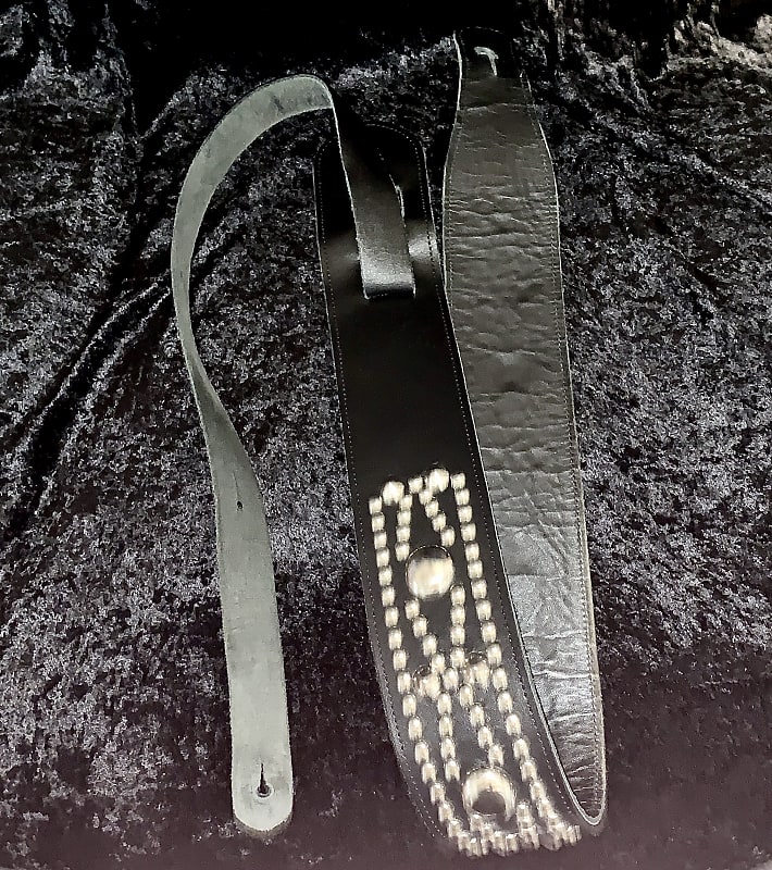 Jodi Head “Starchild “ Leather Guitar Strap Starchild 1970’s | Reverb