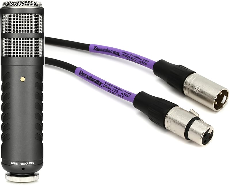 Rode Procaster Cardioid Dynamic Broadcast Microphone Bundle | Reverb