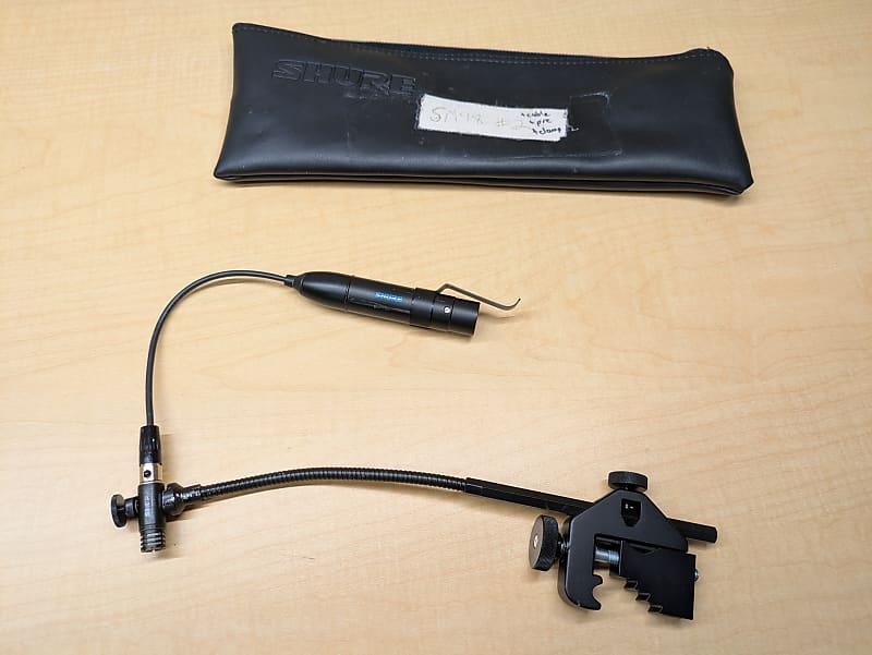 Shure SM98 Mini Condenser Microphone with Drum Mount | Reverb