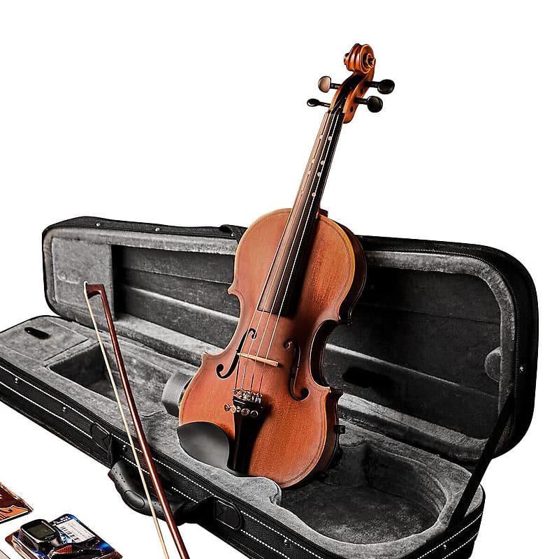 4/4 Full Size Violin Set Student Fiddle With Case Bow | Reverb