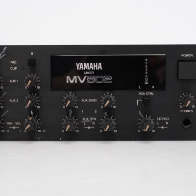 Yamaha MV802 8-Channel Rackmount Line Mixer #54284 | Reverb