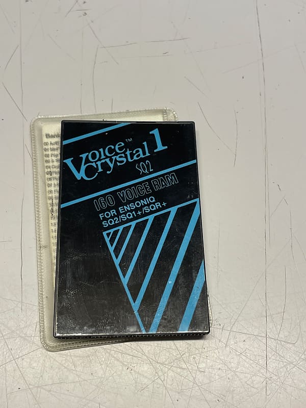 Voice Crystal Ensoniq Voice Crystal 1 RAM Card SQ2/SQR+/SQ1+ | Reverb
