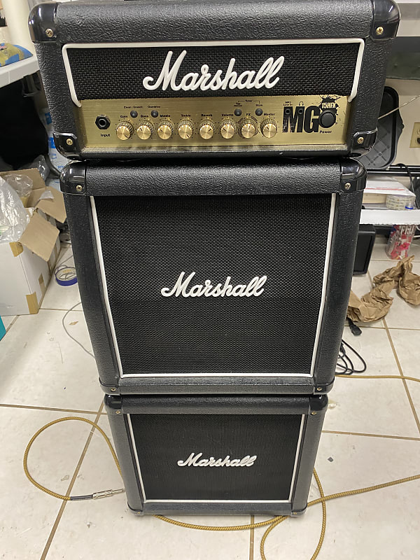 Marshall MG 15HFX Black Mini Stack | Reverb