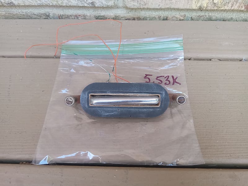 Vintage 1950's Kay Thin Twin Blade Pickup Project w/ Original | Reverb