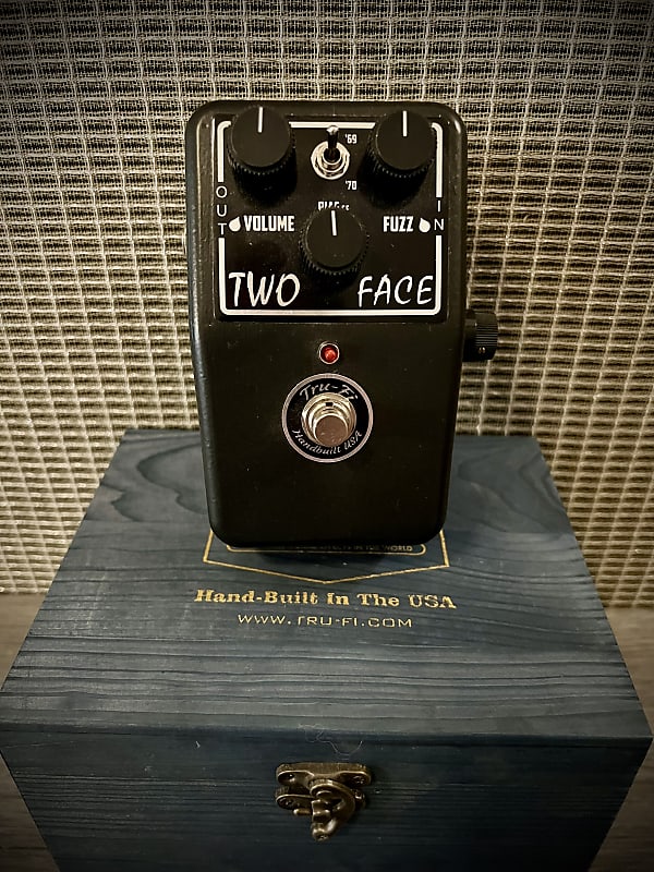Tru-Fi Two Face Fuzz 2020s - Black | Reverb