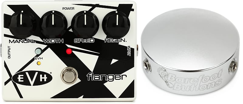 MXR EVH117 Eddie Van Halen Flanger Pedal Bundle with Barefoot | Reverb