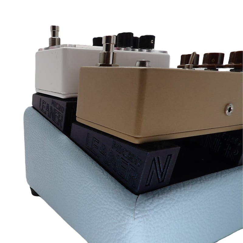 NCD Risers - Micro Leaner - 2pk Pedal Riser - Black | Reverb