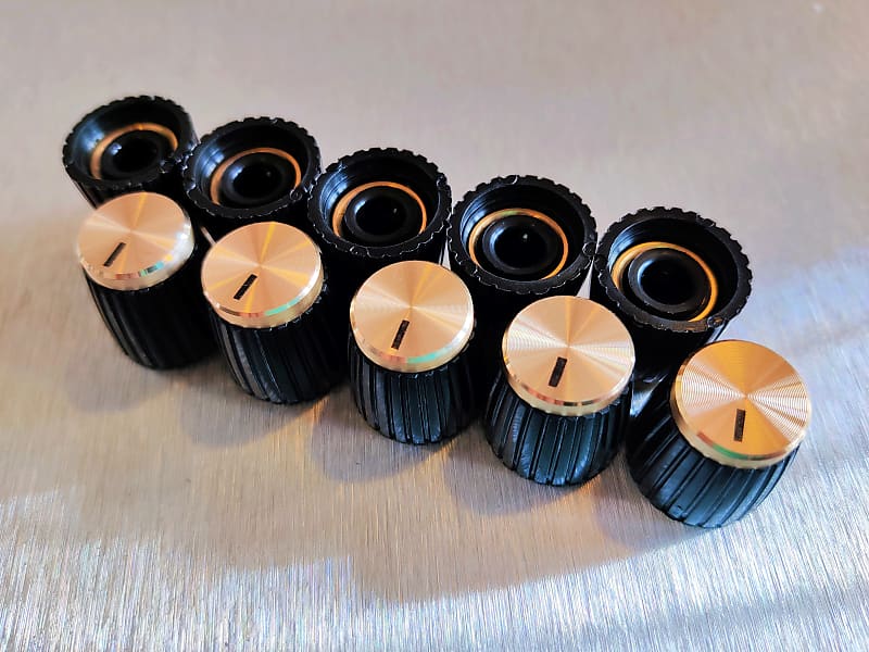 10x Cliff UK K5 Marshall Style Control Knob ¼” shaft with | Reverb